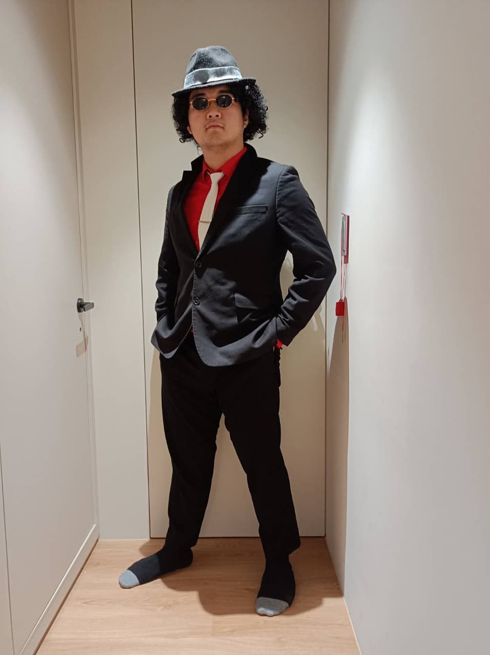 辻山秀一(松田優作) 試裝 辻山秀一(松田優作) コスプレ Tsujiyama Shuichi(Yusaku Matsuda) cosplay ...