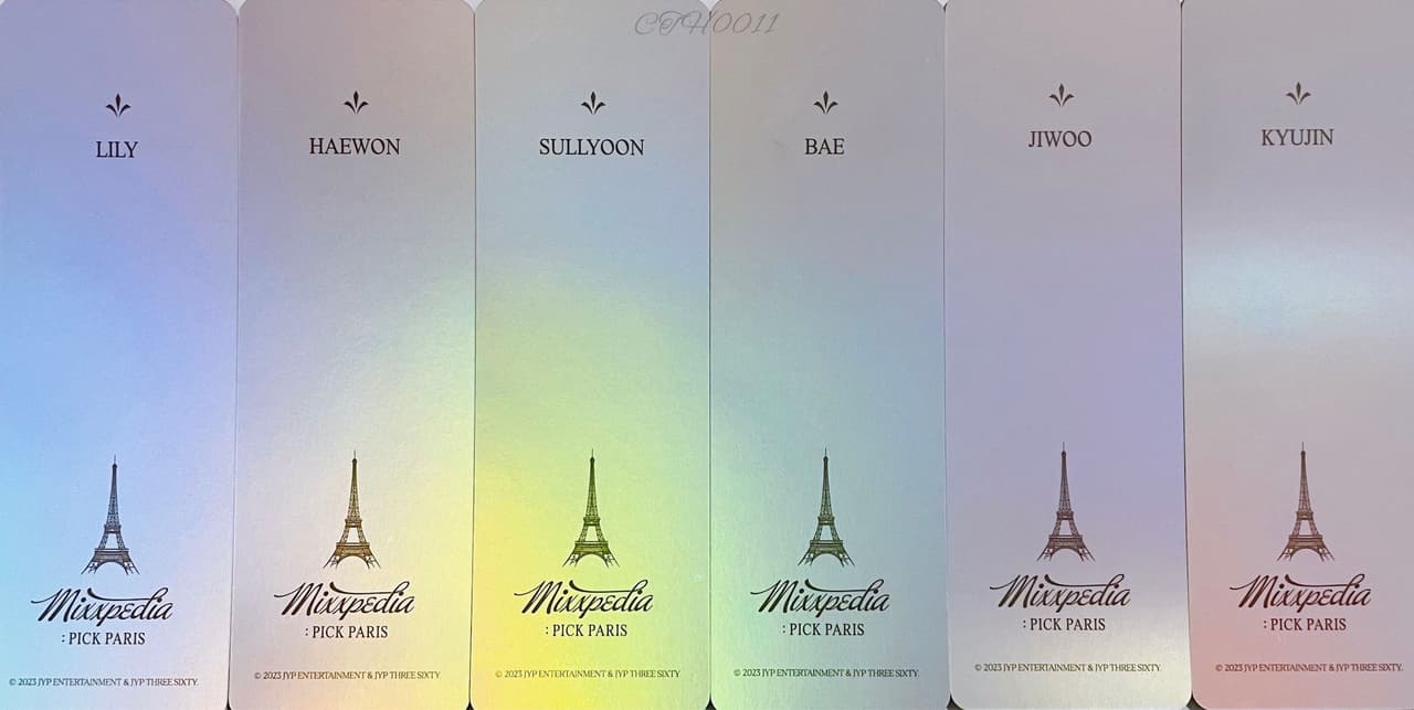 #開箱 排山倒海而來～蓋一巴黎寫真也🗼 - NMIXX板 | Dcard