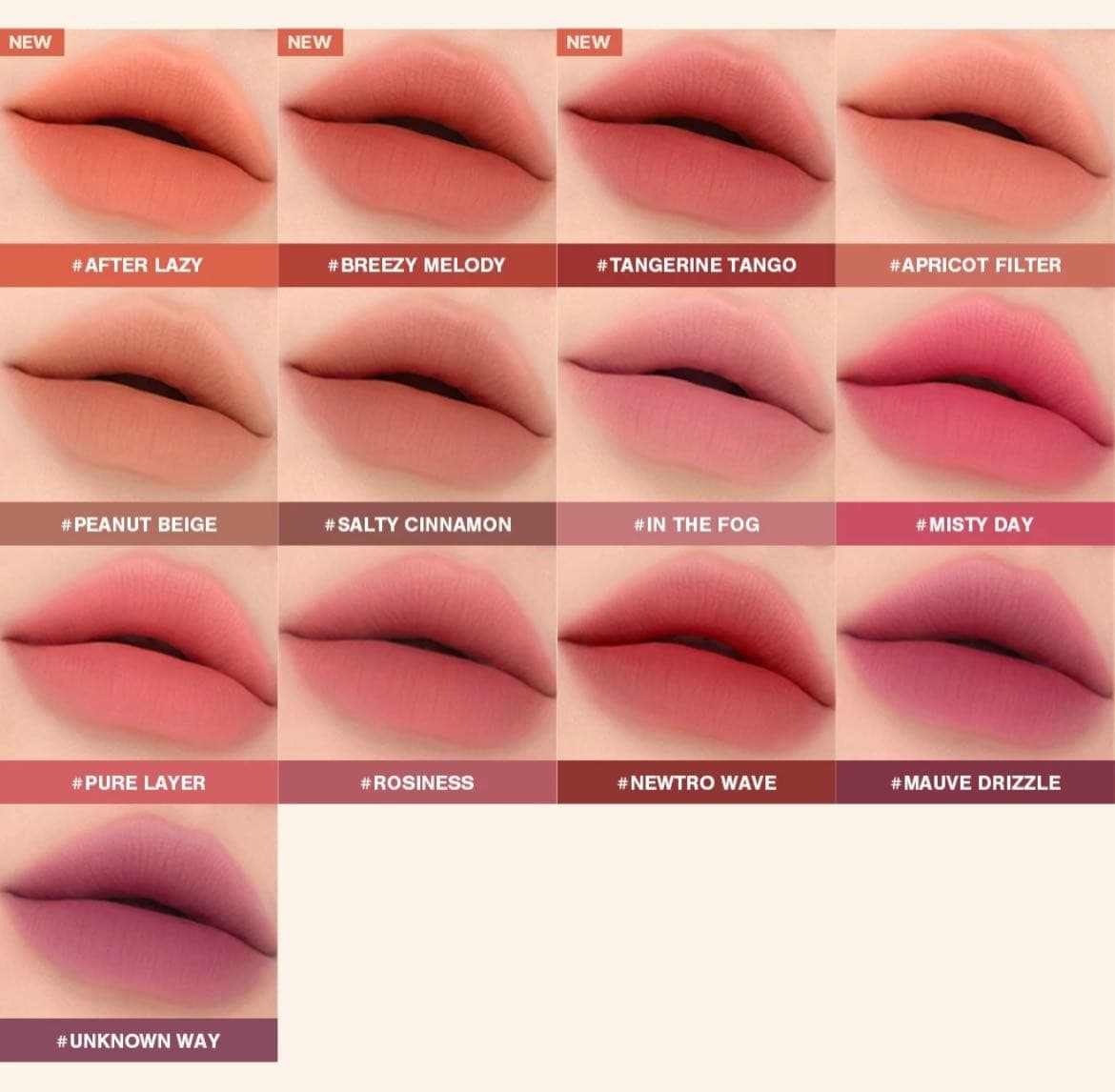 #3CE 雲霧啞光唇膏 超級漂亮😍 - Cubi (@cubi12) | Dcard