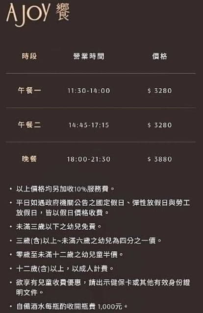 台北 101 饗 A Joy，最貴Buffet登場 - 美食板 | Dcard