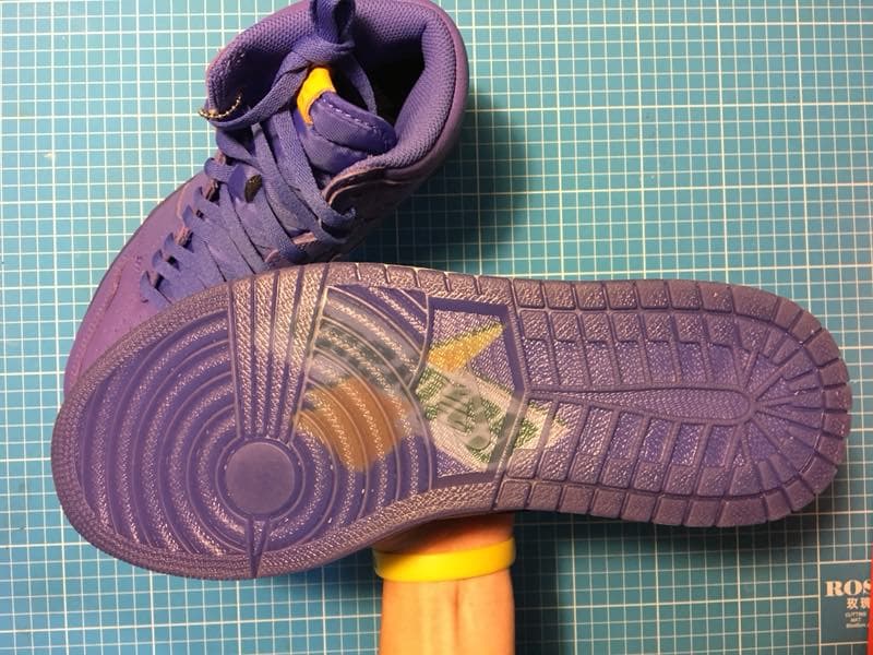 #開箱#分享 Nike Air Jordan 1 Retro High OG Gatorade ＂Rush Violet＂ - 穿搭板 | Dcard