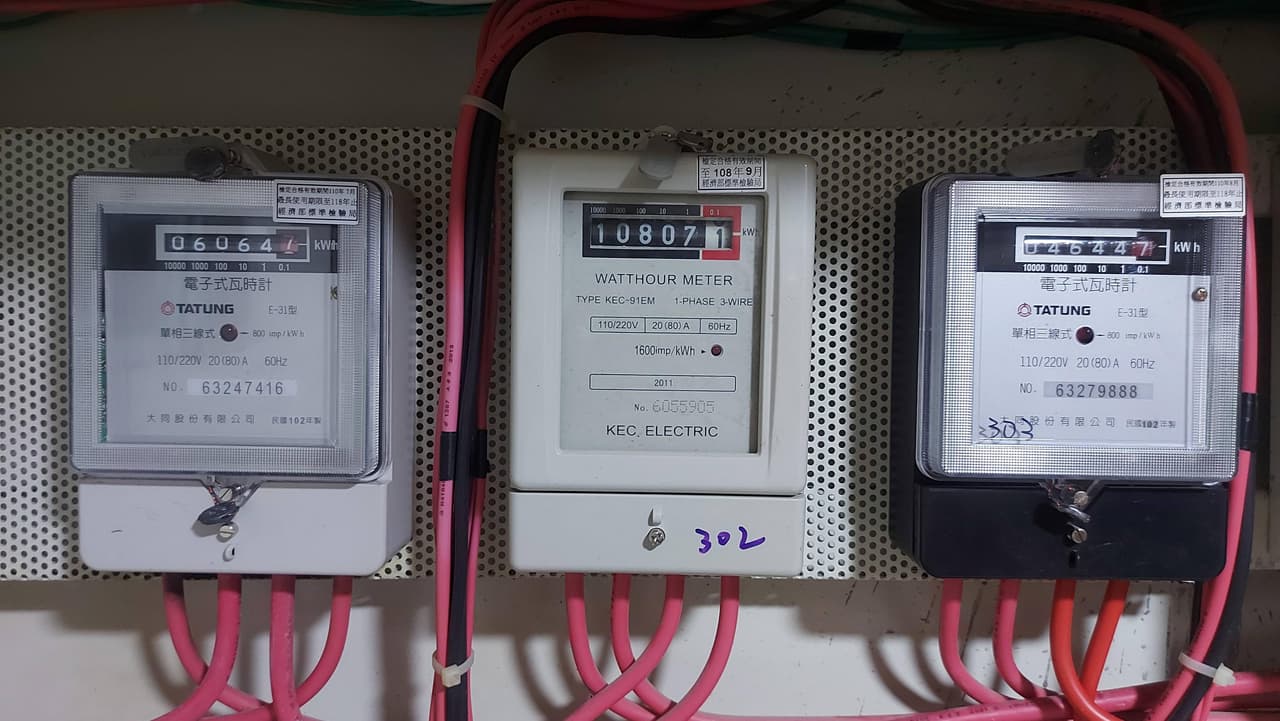 租屋疑問 我的電表為什麼跟別人的不一樣 租屋板 Dcard