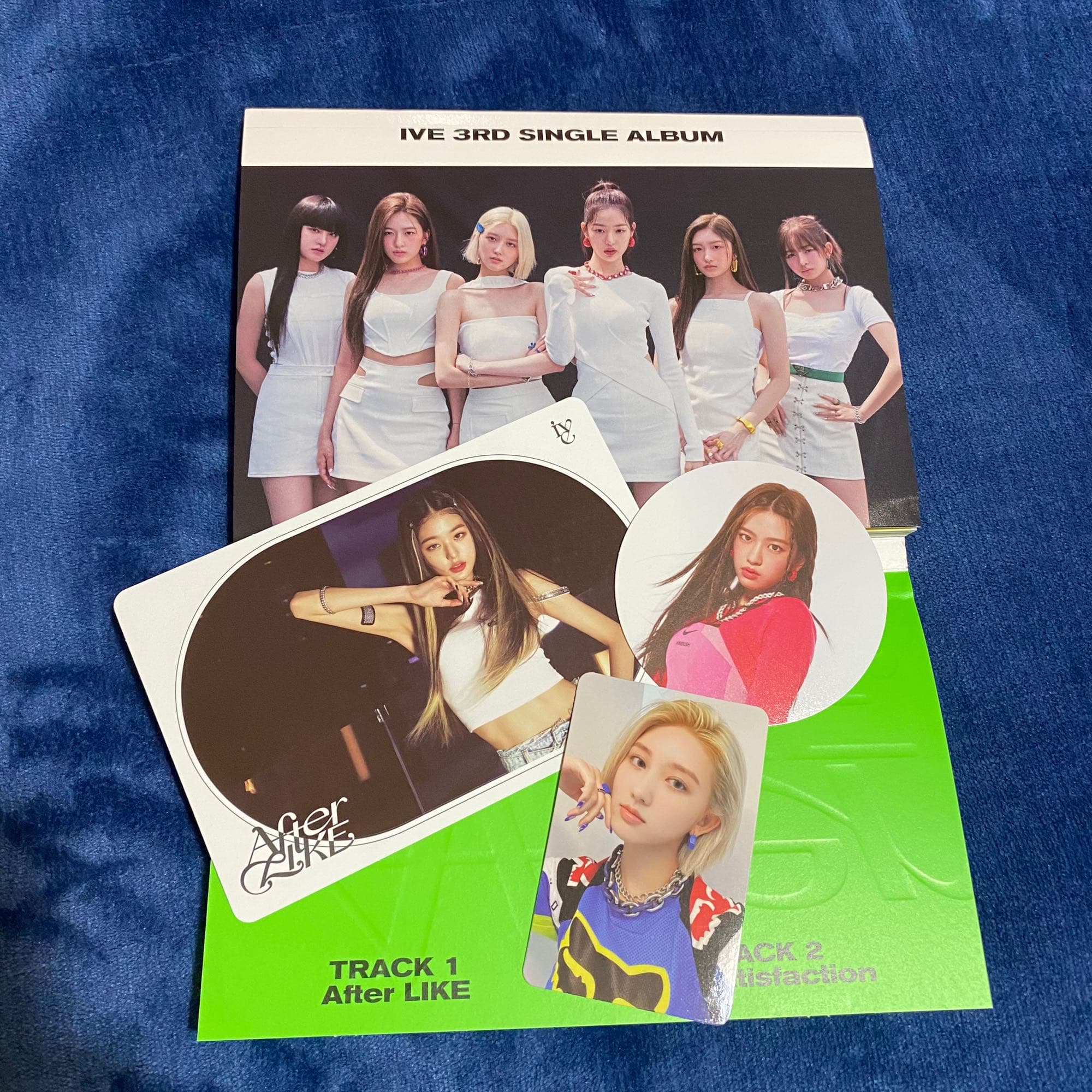 #分享 IVE 3rd SINGLE ALBUM 專輯開箱 ️💙💚 - 追星板 | Dcard