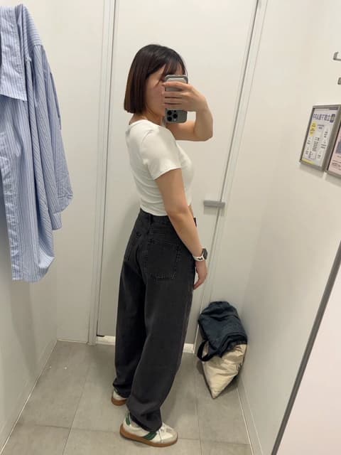 #分享 GU錐形褲＝梨形友善褲🔥 下單快速試穿心得！ - 穿搭板 | Dcard