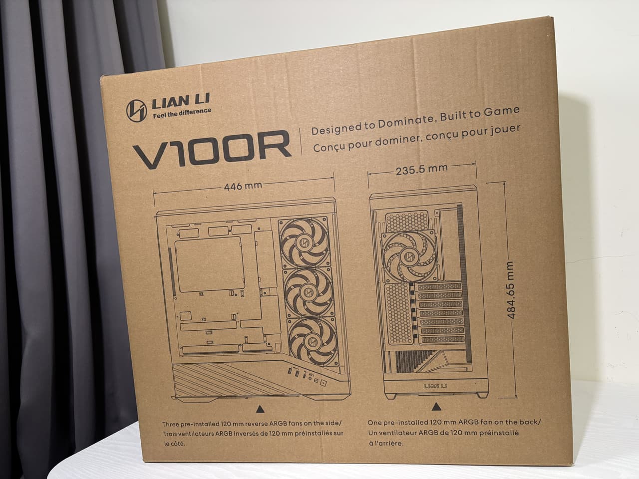 「打破方正框架！不對稱的美學革命」Lian Li 聯力 Vector V100 機殼開箱 ft. Uni Fan CL / SL-INF 120 - 3C板 | Dcard
