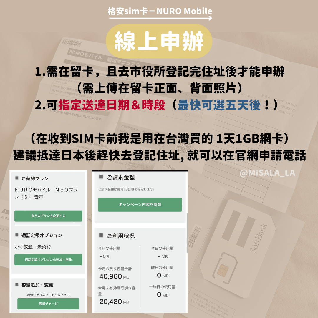#心得 日本SIM卡分享-NURO Mobile🌷 - 日本生活板 | Dcard