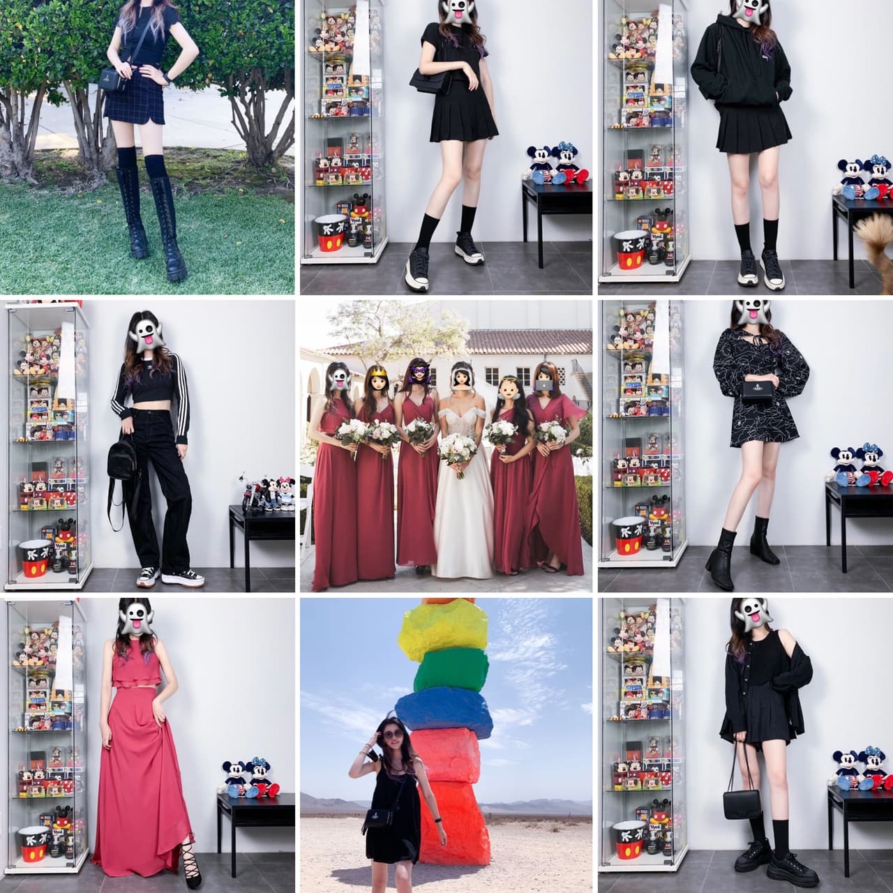 全黑穿搭🖤第12集🖤伴娘篇 - 張鬼斯 (@ghostootd) | Dcard