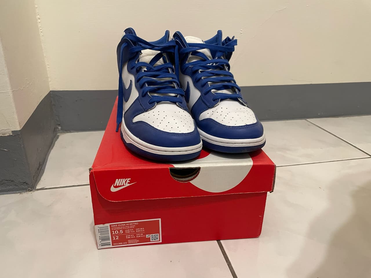 #我要賣 DUNK HIGH GAME ROYAL - 二手交易板 | Dcard