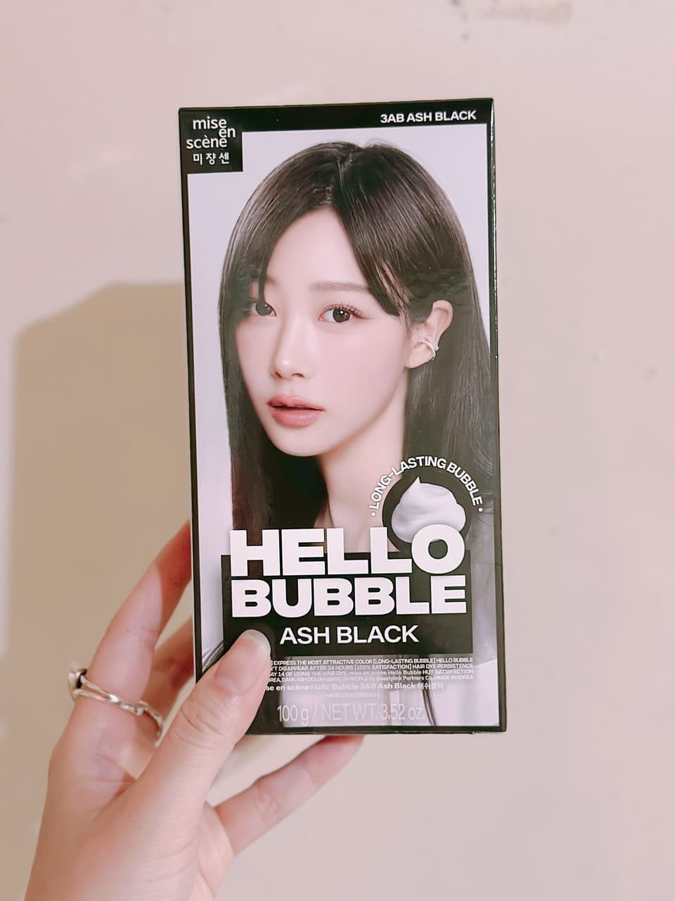 #分享 魅尚萱 Hello Bubble泡沫染髮劑『迷霧黑』 - 喵喵喵 ^ↀᴥↀ^ (@miao_o122) | Dcard