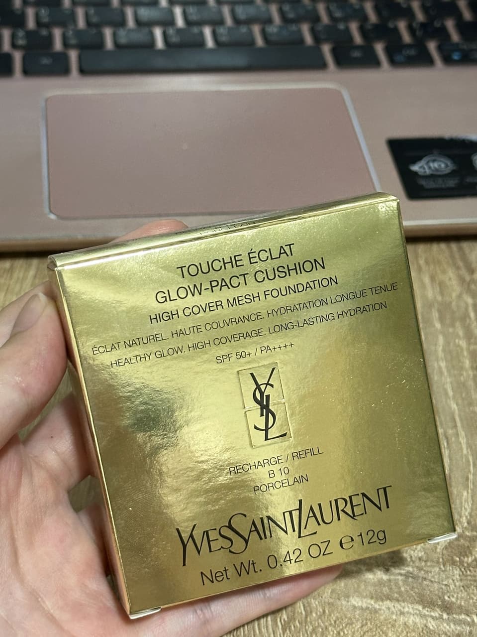 #我要賣 (已售出） YSL 粉氣墊 補充蕊 色號B10 - 二手交易板 | Dcard