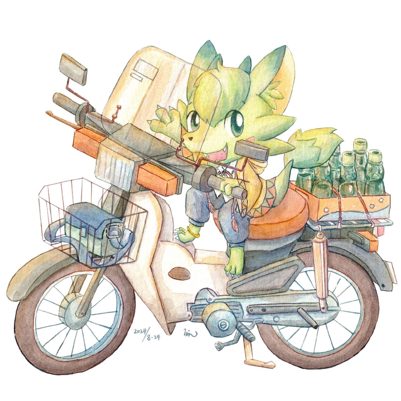 「摩托車」 - 小路有畫說 (@l0428) | Dcard