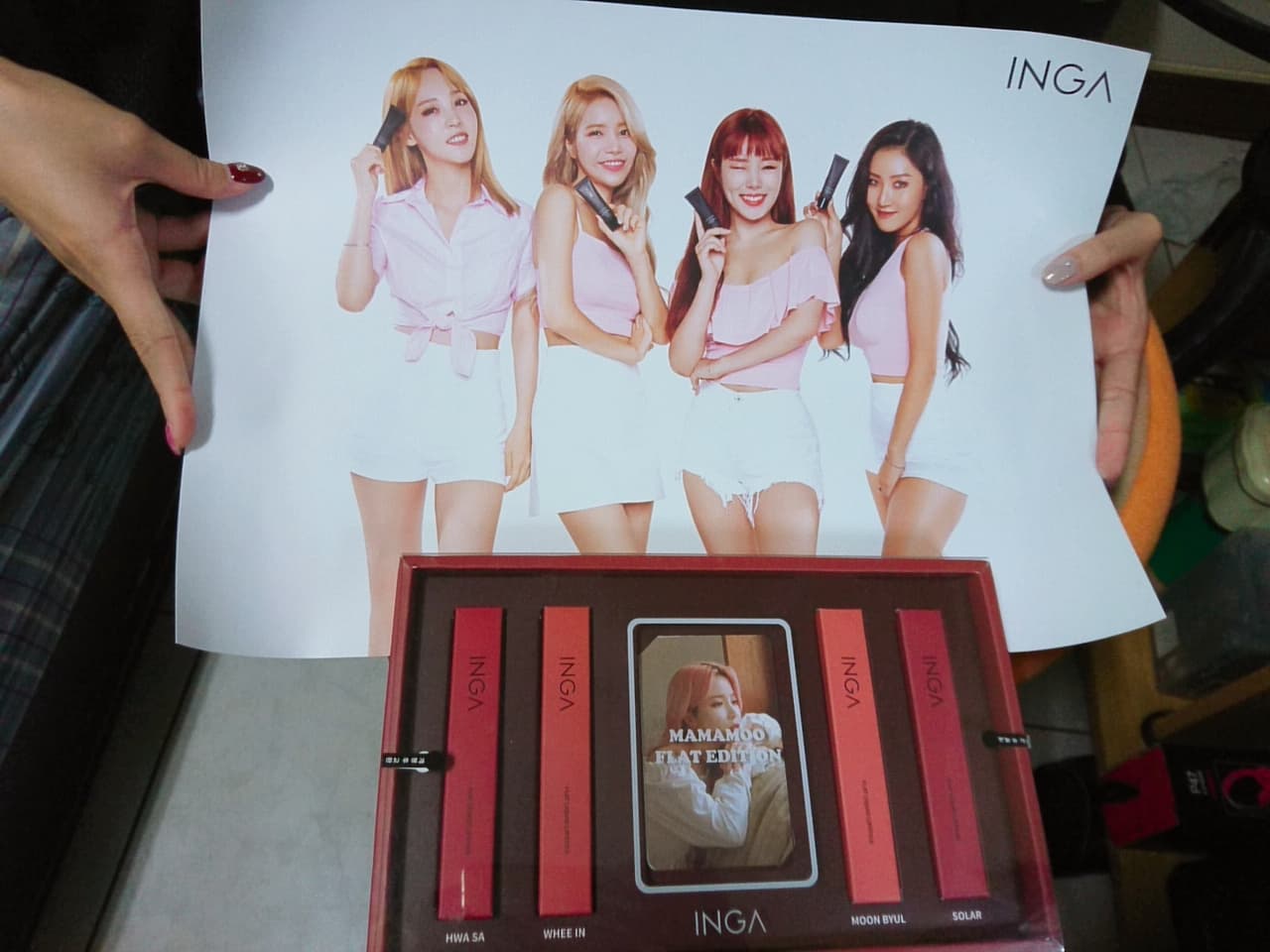 INGA X MAMAMOO液態霧面唇釉全試色 - 美妝板 | Dcard