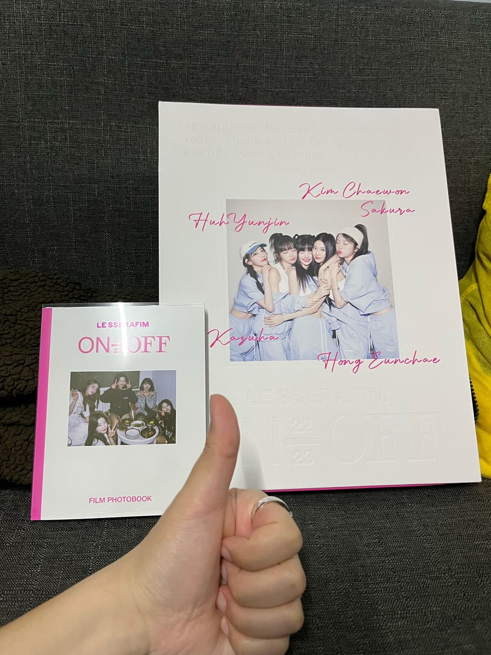 #分享 開箱ON-OFF - LE SSERAFIM板 | Dcard