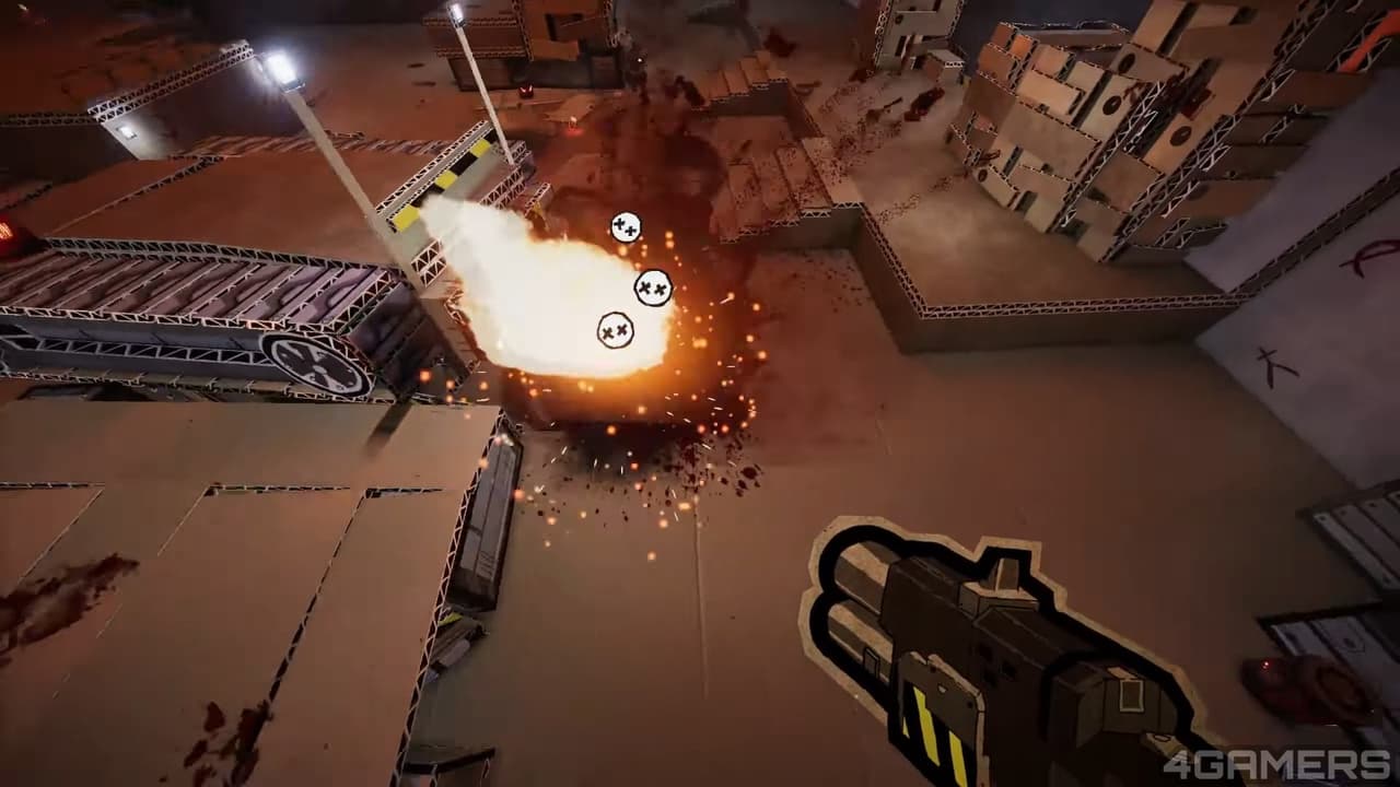 鉛筆殺手踢爆紙板殭屍，快感恐怖FPS《PAPERHEAD》登Steam - 獨立遊戲板 | Dcard