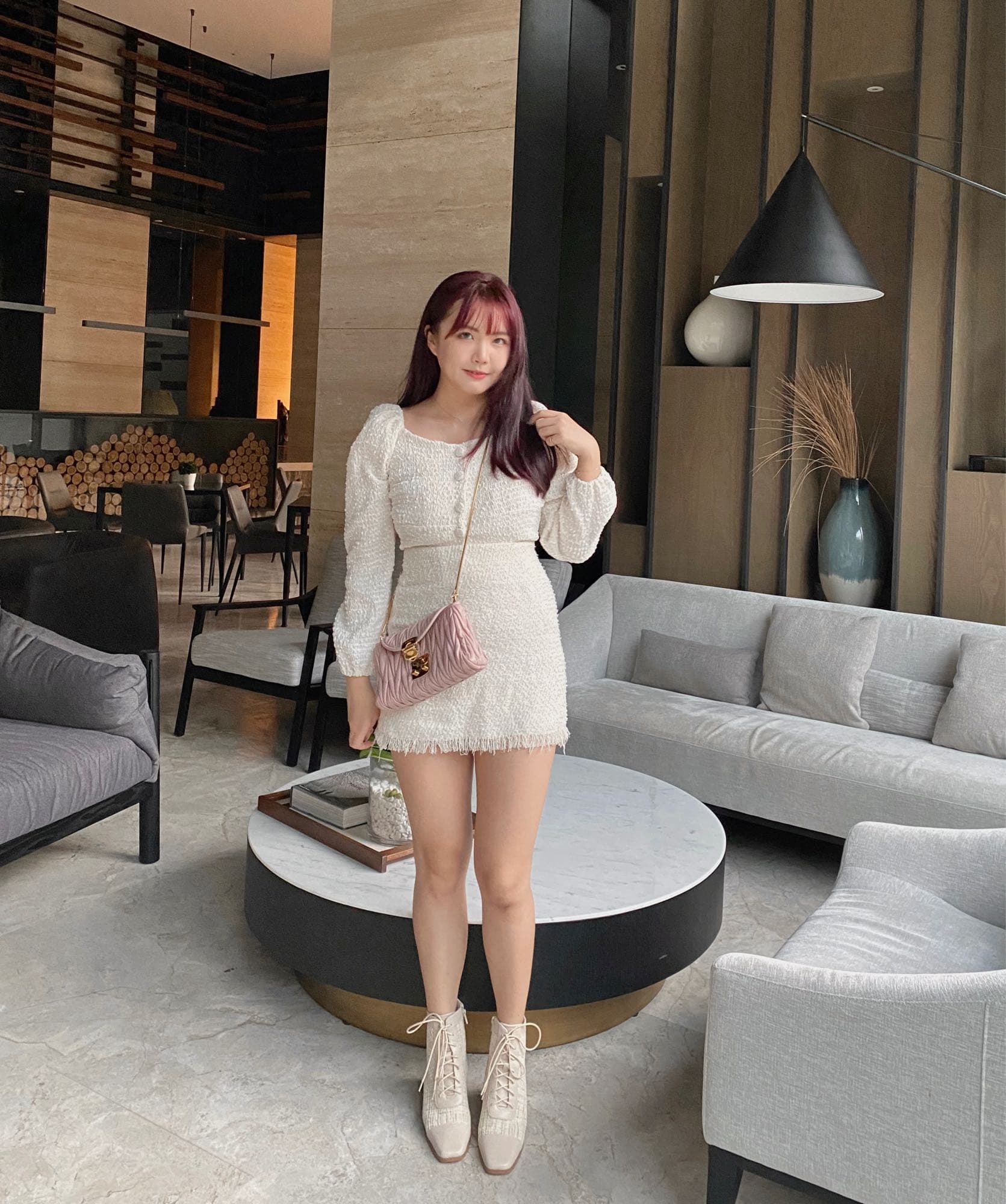 #分享 160cm微肉女孩5套貴氣小香風穿搭🤍🖤𝐩𝐚𝐫𝐭𝟏𝟓 #自我投資 - 穿搭板 | Dcard