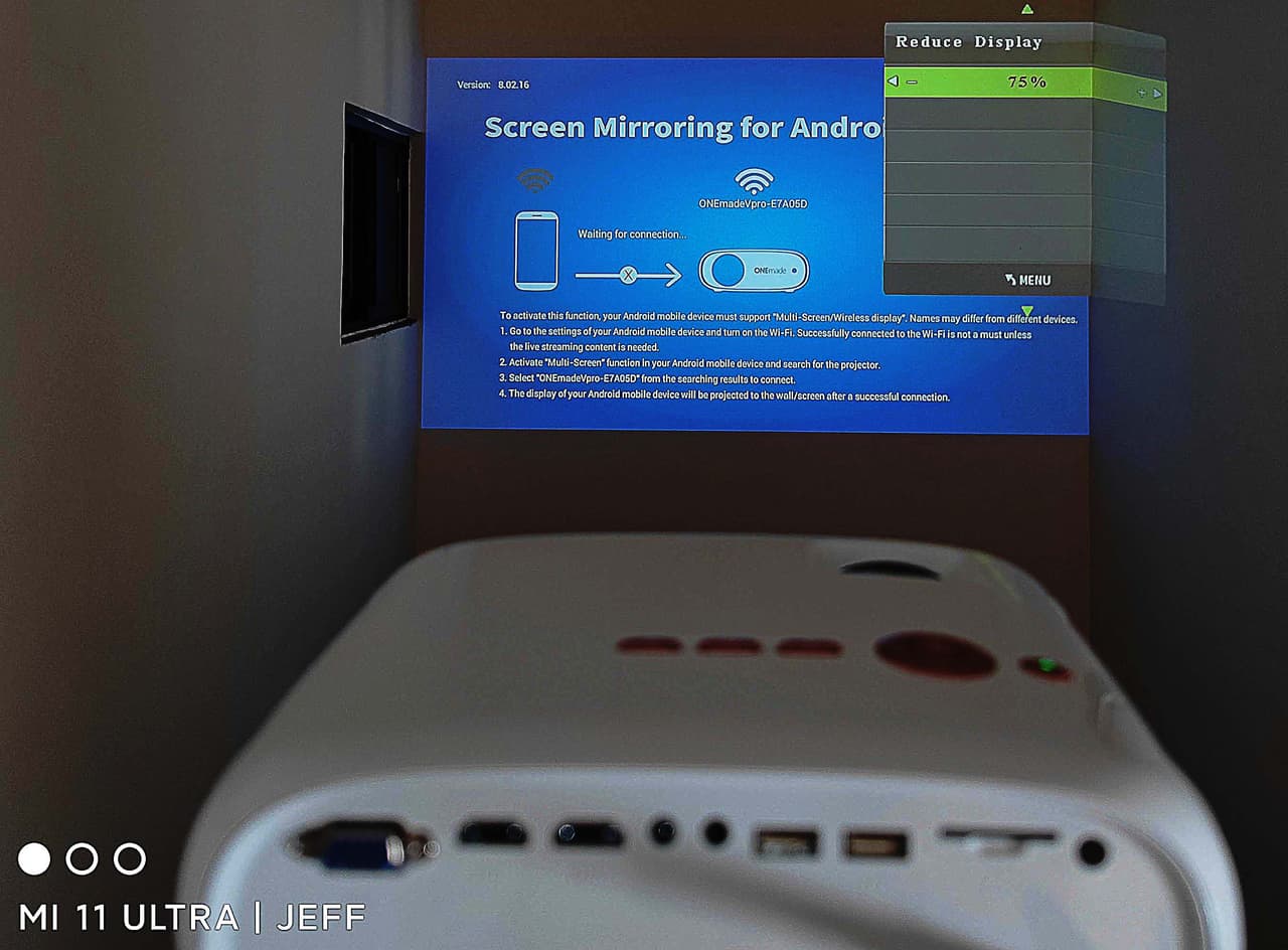 #開箱 擁有流暢無線投影的投影機 ONEmade Vpro - 視聽設備板 | Dcard