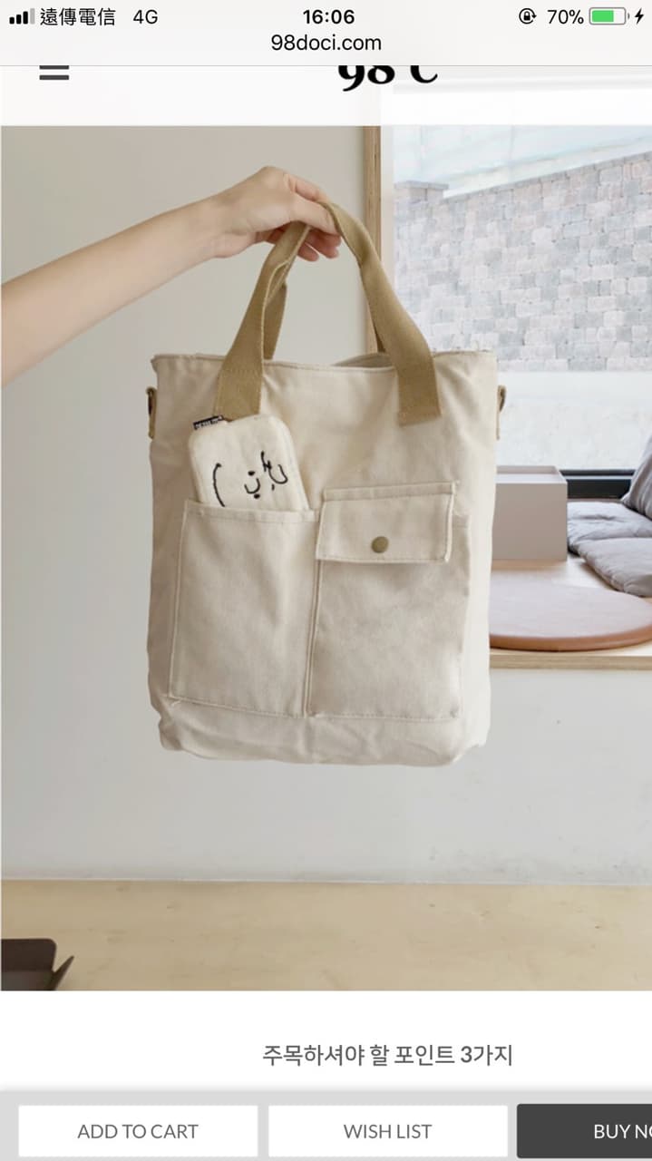 #問 肩背日系帆布包 - B16 留言 | Dcard