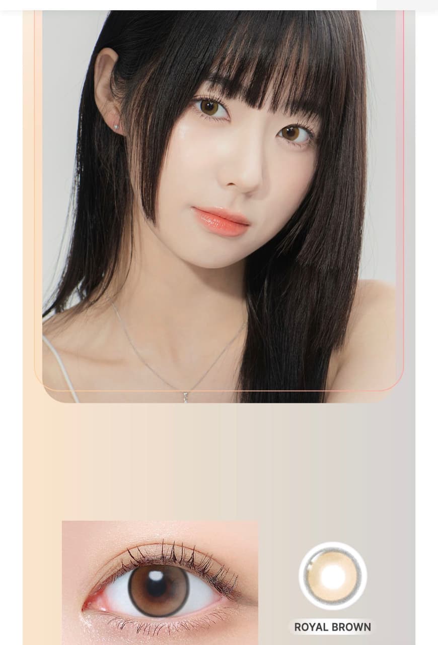 #心得 Lenstown 日拋【琉光杏 Royal Brown】 - 隱形眼鏡板 | Dcard