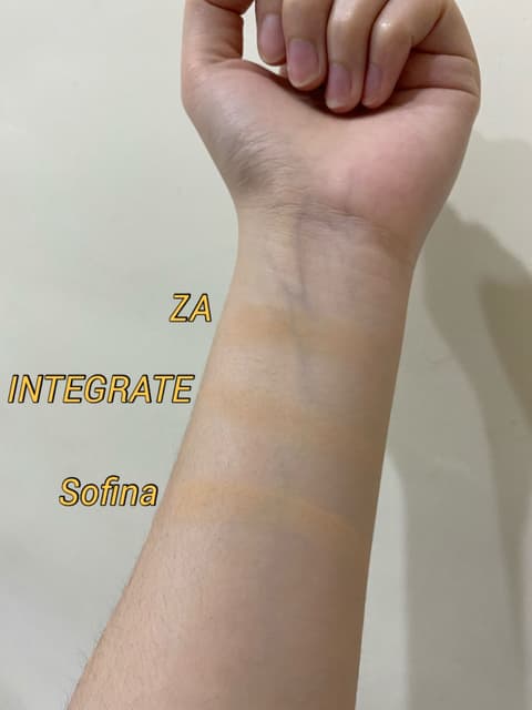 #分享 三款開架粉餅評比：ZA/INTEGRATE/Sofina(文長) - 美妝板 | Dcard