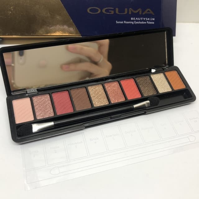 OGUMA新推出十色眼影盤 - 美妝板 | Dcard