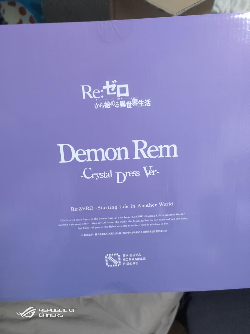#開箱 eStream 鬼レム -Crystal Dress Ver- 1/7 - 玩具板 | Dcard