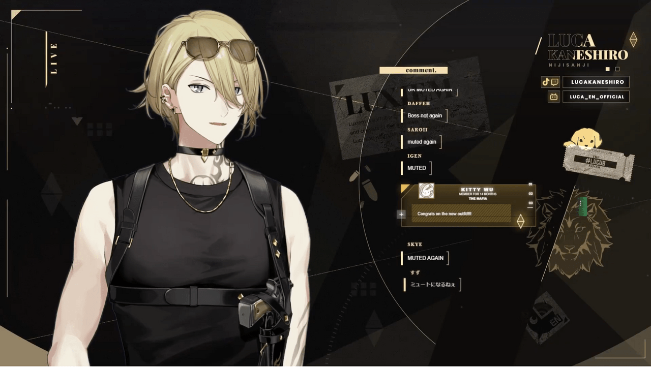 Luxiem 首次新衣披露接力 - B24 留言 | Dcard