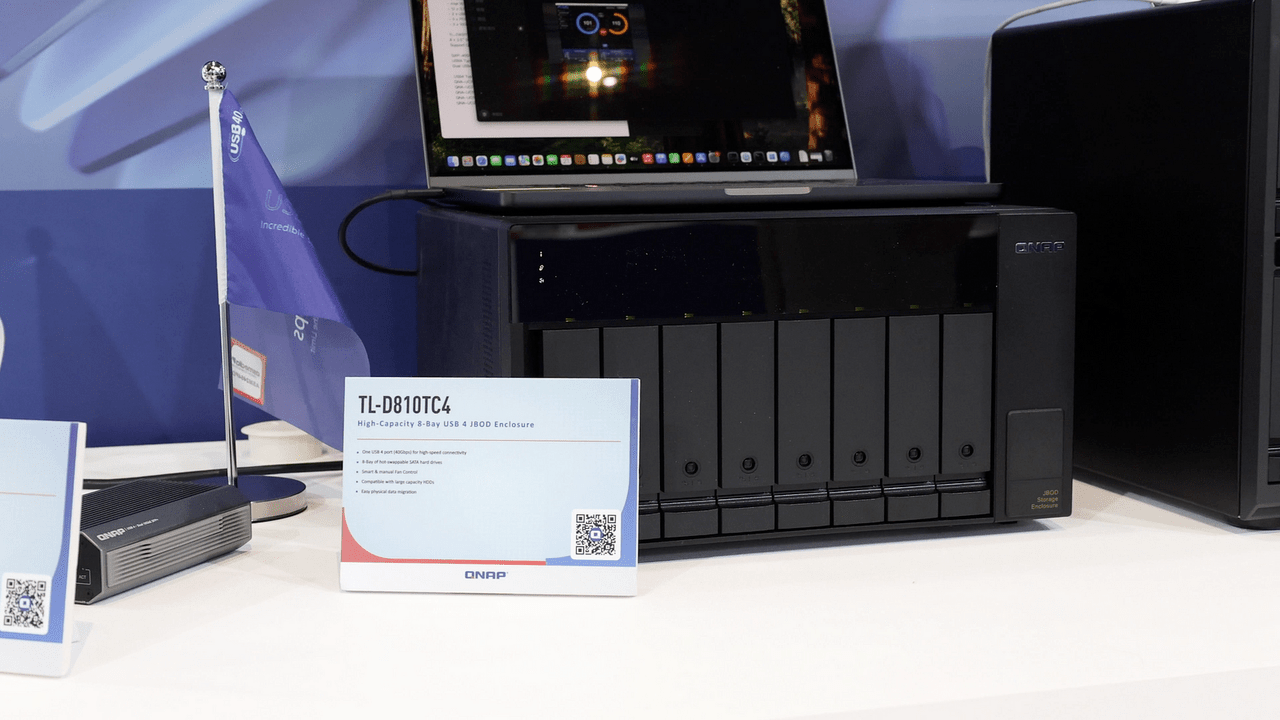 威聯通 COMPUTEX，HA 解決方案亮相！還有AI 應用、備份策略與多款 QNAP 新機一次看 - EnterBox (@enterbox) | Dcard