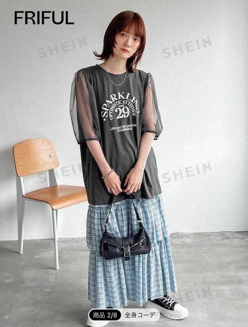 #分享 SHEIN♡FRIFUL 160/57 肉梨微日系穿搭 - 穿搭板 | Dcard