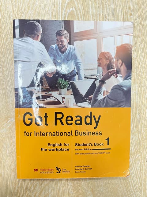 #售 Get Ready for International Business - 實踐大學板 | Dcard