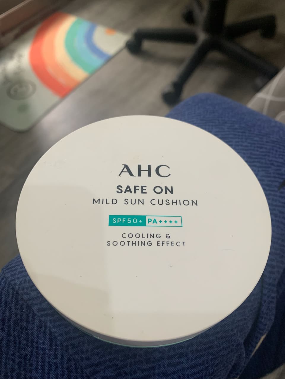 #我要賣 售出 全新AHC積雪草純物理涼感防曬氣墊 - 二手交易板 | Dcard