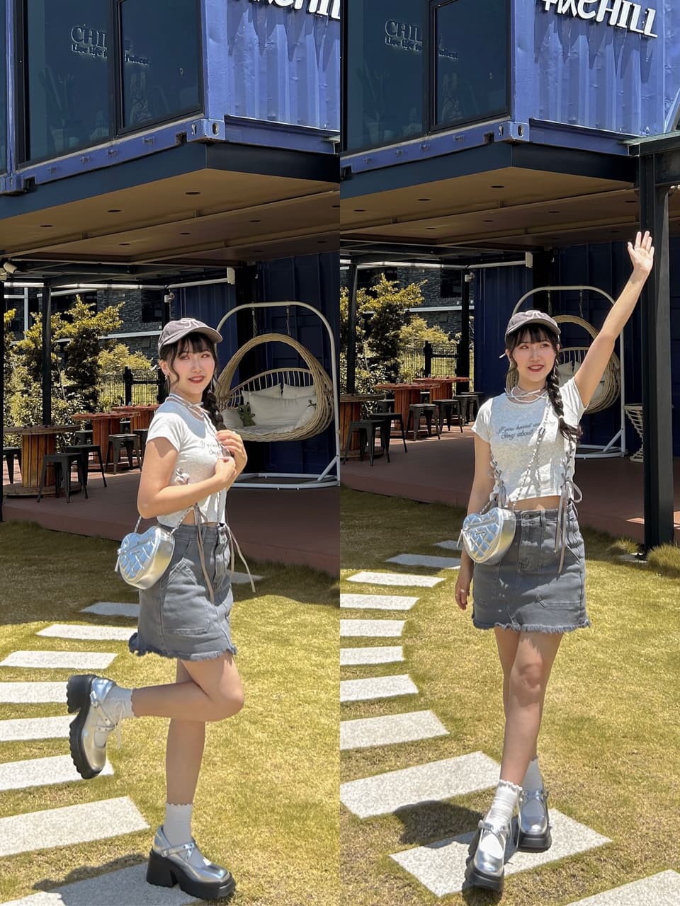 #分享 154cm這個夏日的色彩穿搭🦄🫧 - 穿搭板 | Dcard