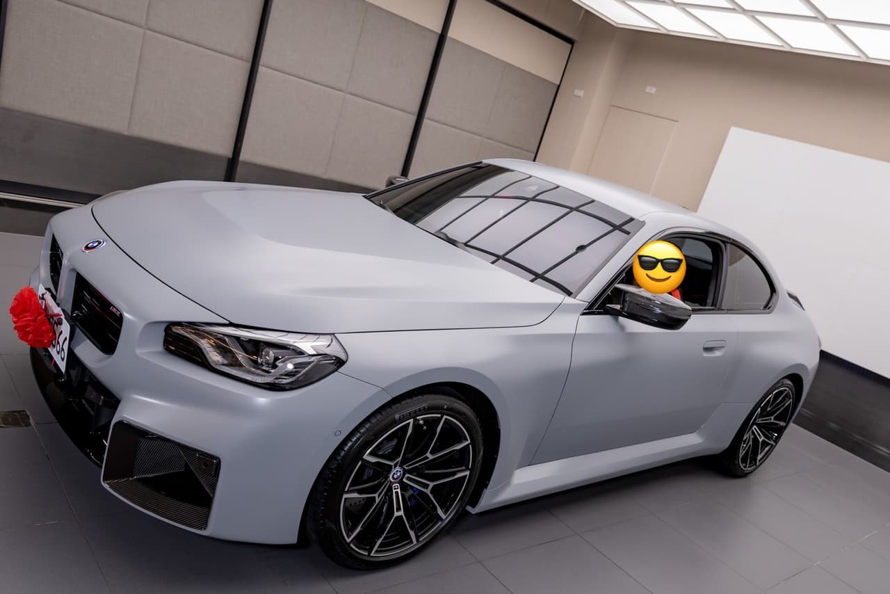 BMW M2 交⾞分享 布魯克林灰+貼消光膜(Suntek TPU ⾃動修復犀⽜⽪) - 汽車板 | Dcard