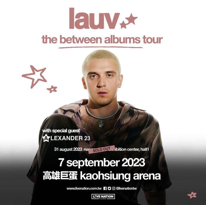 美國創作男歌手 LAUV 高雄專場 9/7 確定開唱！ - Ricky (@ricky.cheng) | Dcard