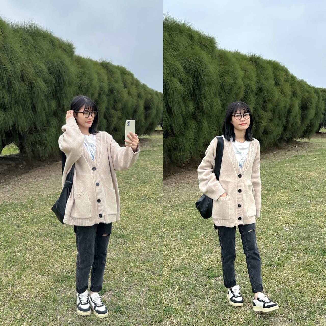 #分享 156cm冬末到初春的7套穿搭🎀 #小資族除舊佈新 - 穿搭板 | Dcard