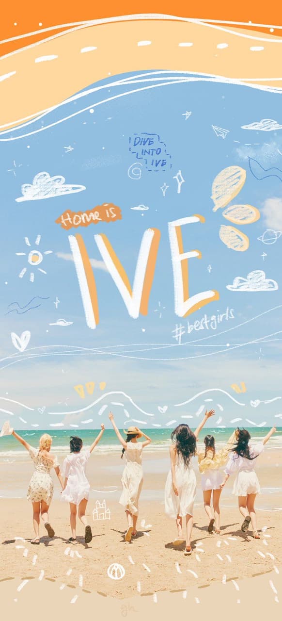 D.15. IVE - A dreamy day手機桌布分享 - 夢的角落 (@dream_corner) | Dcard