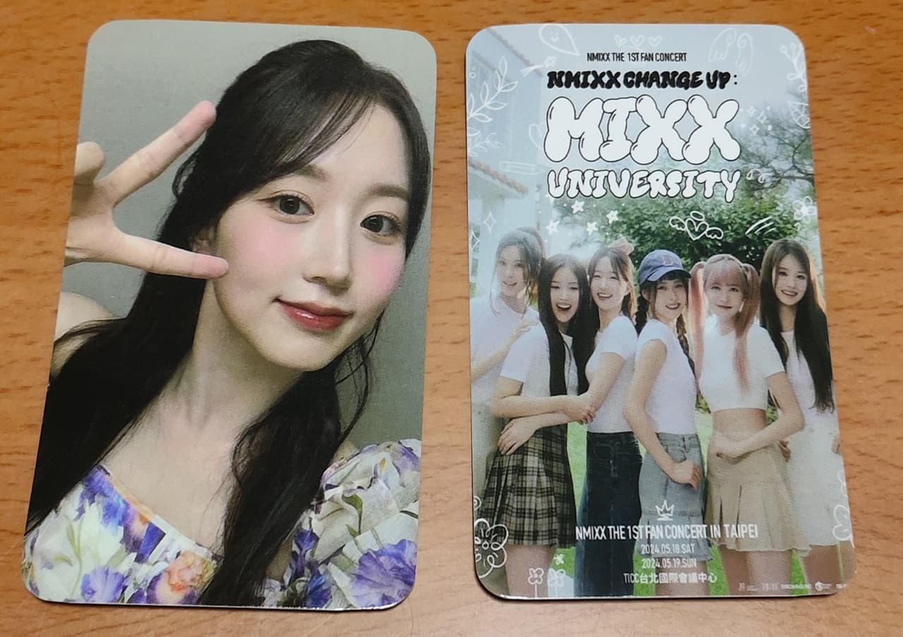 #分享 5/18、19 演唱會應援發放 - NMIXX板 | Dcard