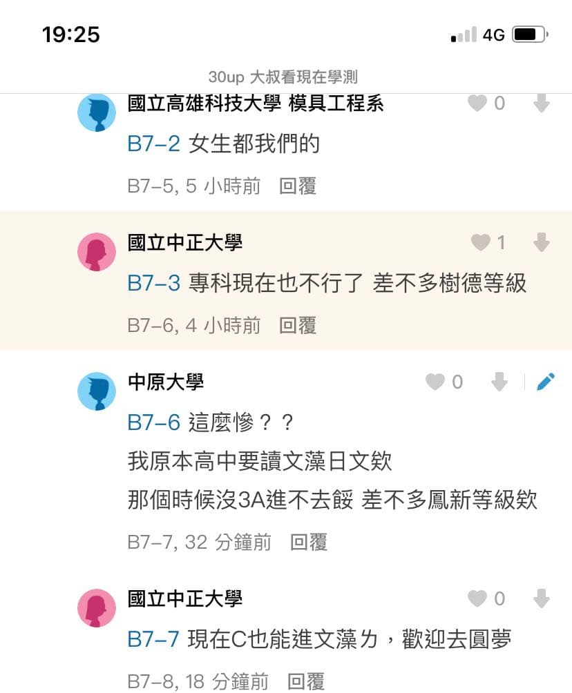 文藻五專部現在沒救了?! 考試板 Dcard