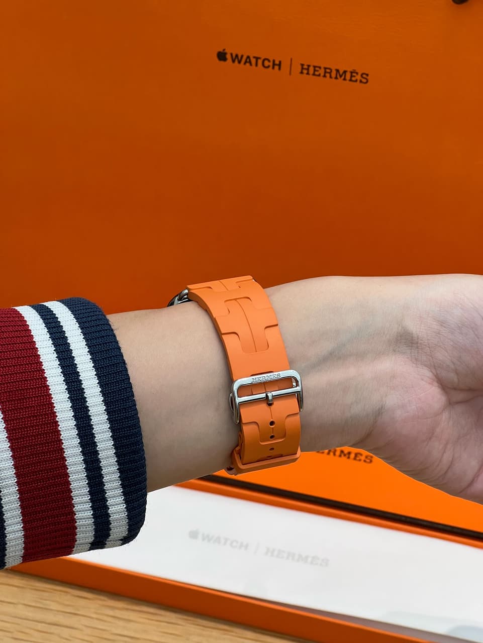 #開箱 Apple Watch Hermès Kilim Single Tour - 精品板 | Dcard