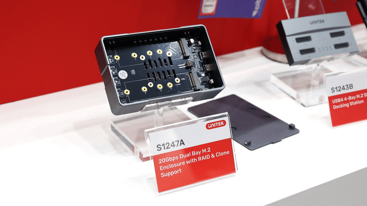 我想帶走這幾樣……COMPUTEX 2025 Unitek 首度亮相 Thunderbolt 5 Dock - EnterBox (@enterbox) | Dcard