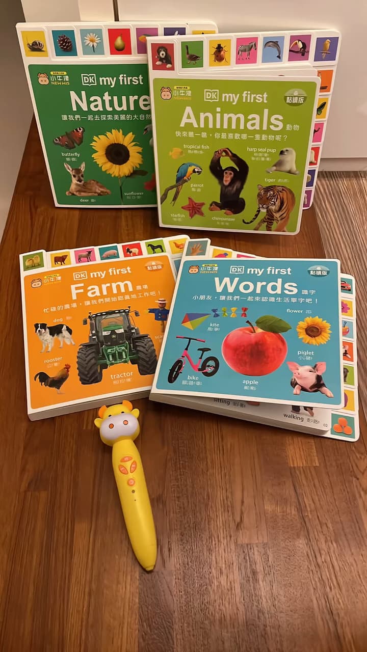 分享-親子點讀共讀-小牛津DK my first系列 - 我是伊娃 (@eva94eva) | Dcard