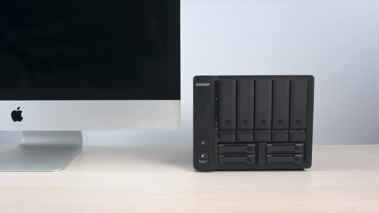 強悍性能融於小機身 QNAP TBS-h574TX 評測分析，E1.S、M.2 雙用，TBT + 10GbE 速度實測 - EnterBox (@enterbox) | Dcard