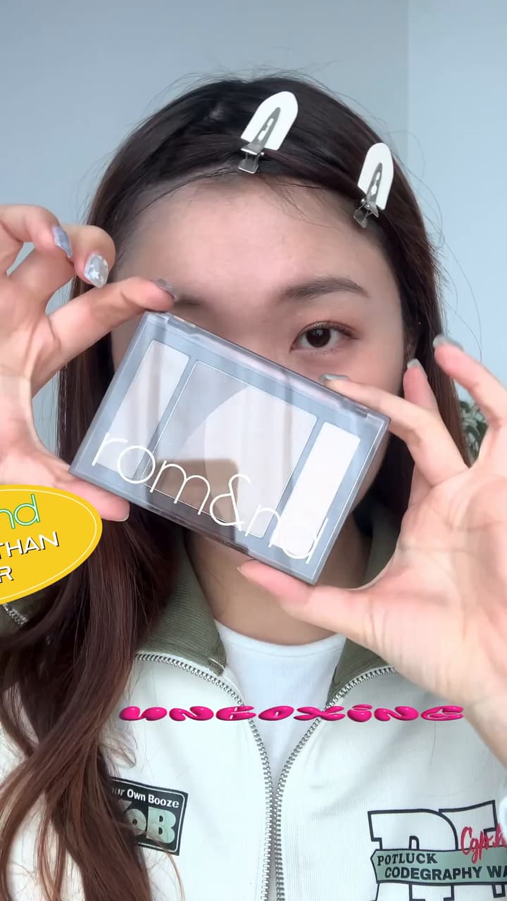 #開箱 Romand 最新修容打亮盤🤎Romand Better Than Contour - gayo가요 (@sdyyy_k) | Dcard