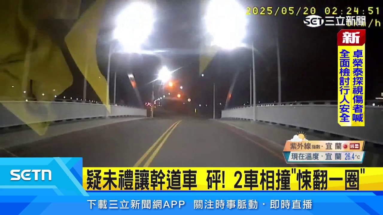 疑未禮讓幹道車！高雄2車相撞「悚翻一圈」 - SETN三立新聞網 (@setn54) | Dcard