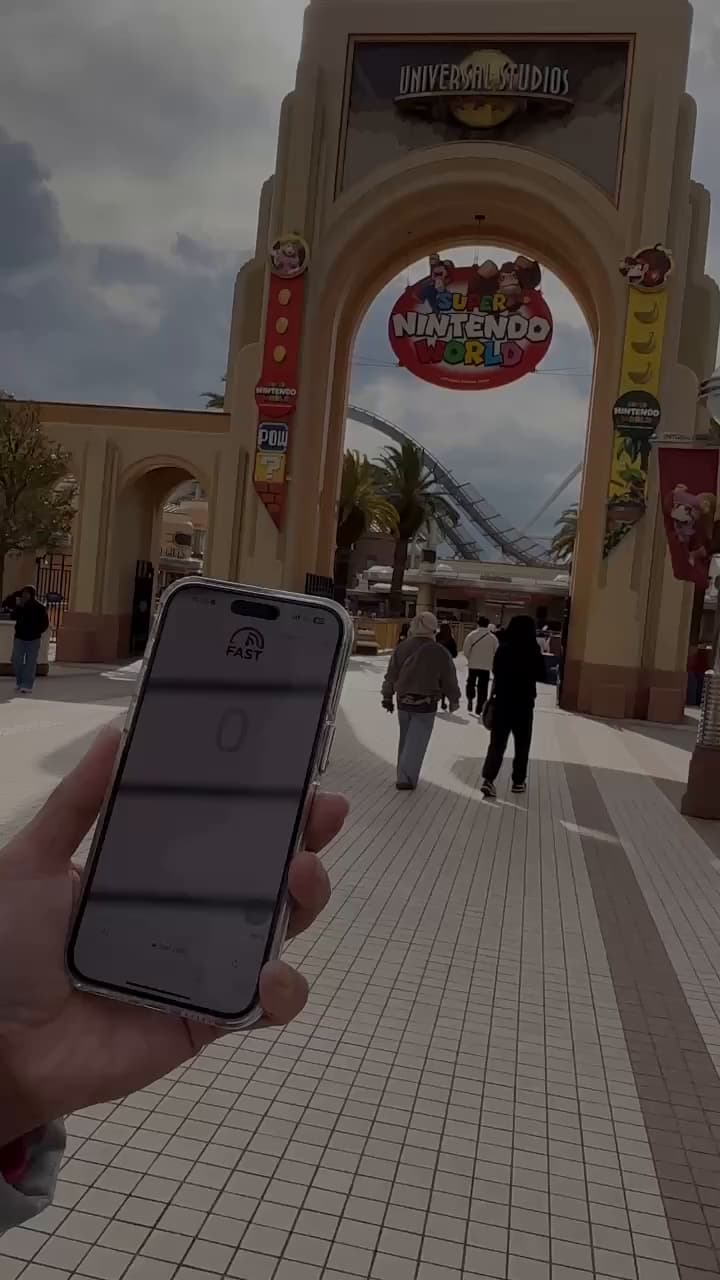 eSIM 環球影城USJ實測速度 - 日本網卡 (@azeri259) | Dcard