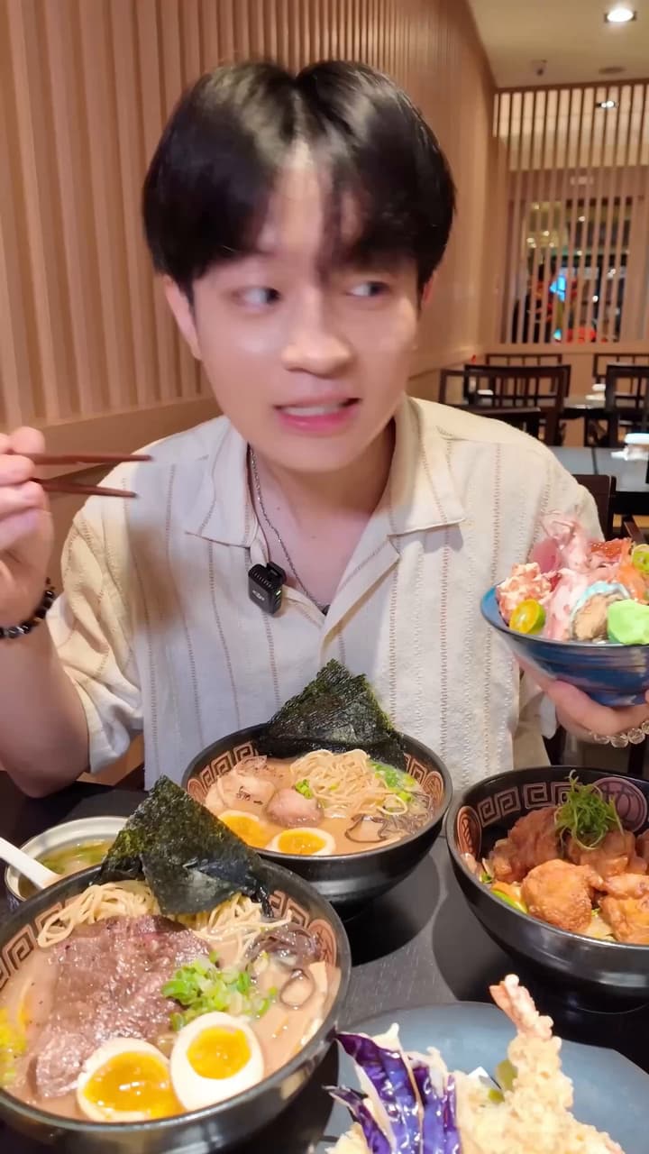 台灣台南拉麵｜鶴拉麵｜怎麼可能🥵300吃桂田酒店 全新品牌#鶴拉麵 🍜最新約會餐廳🥰｜台南麵店推薦｜梅森Maysun - 梅森 Maysun (@maysun_boy) | Dcard