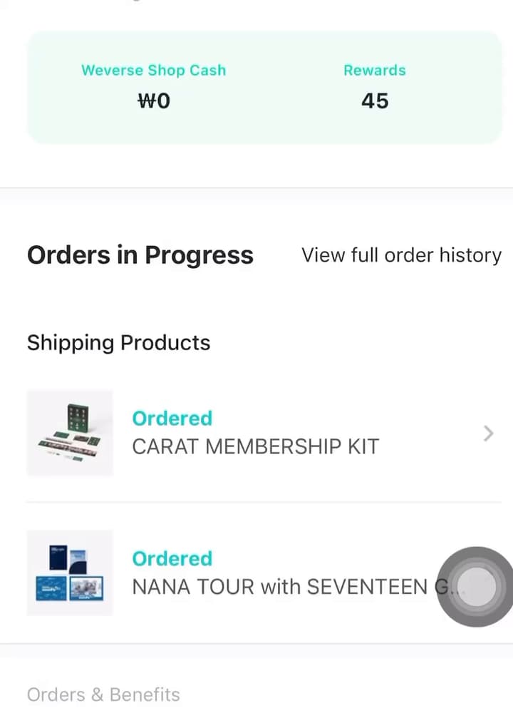 #閒聊 weverse shop - SEVENTEEN板 | Dcard