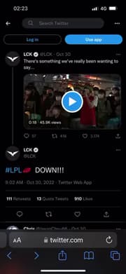 LCK官方推特的小粉紅 - 英雄聯盟板 | Dcard