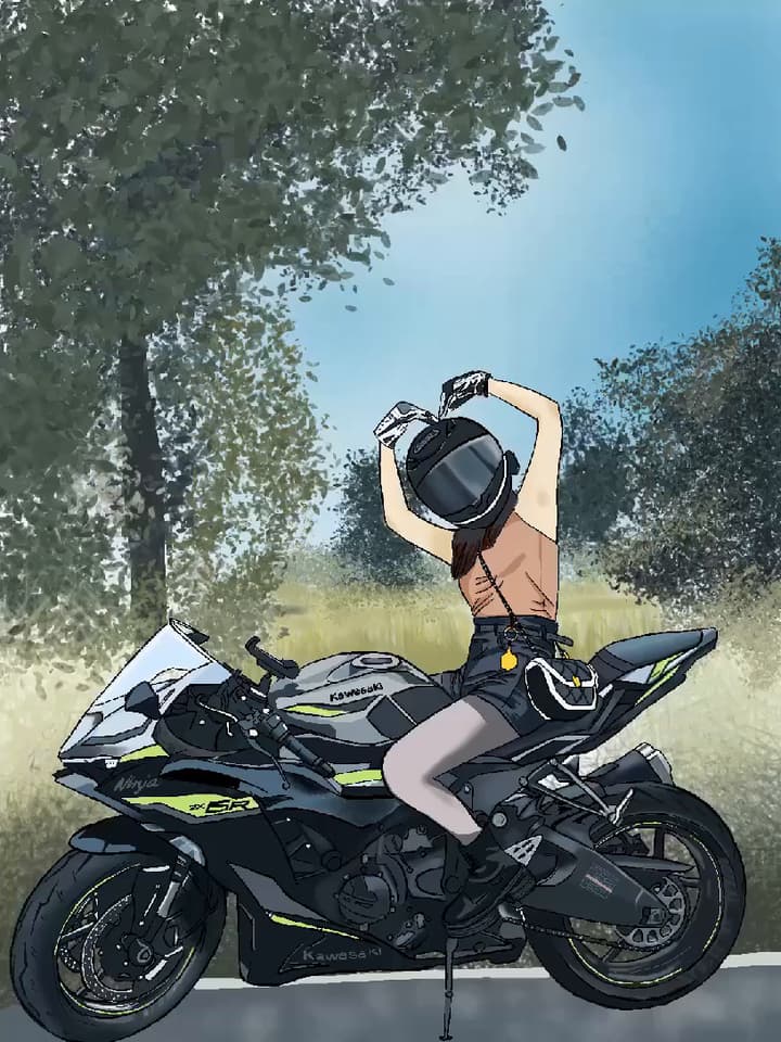 手繪->原圖->縮時 - (⁎˃ᴗ˂⁎) (@chun_u____) | Dcard