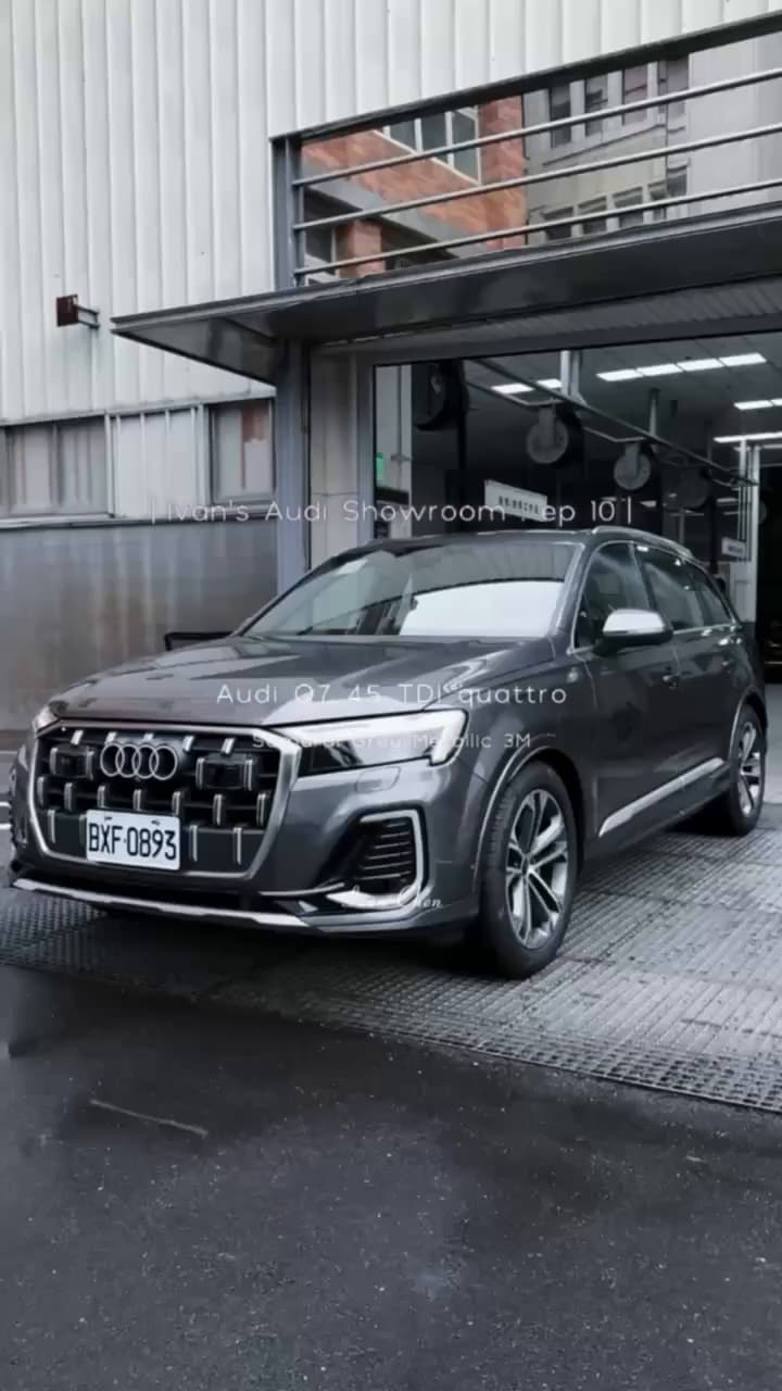 Ivan’s Audi Showroom ep.10｜Audi Q7 45 TDI quattro in Samurai Grey ...